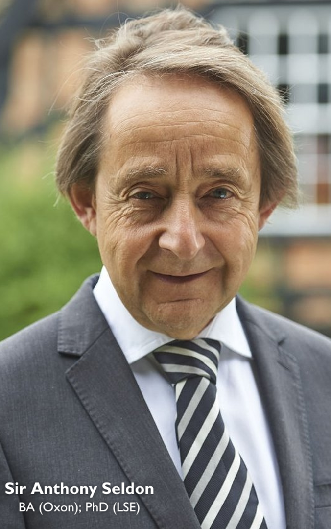 Sir Anthony Seldon Event Registration